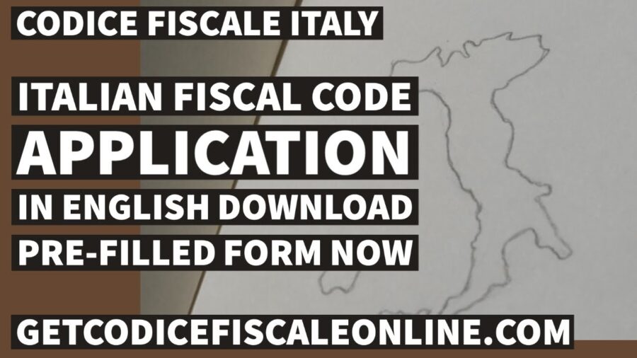 Italian Fiscal Code application in English - download now | Get Codice ...